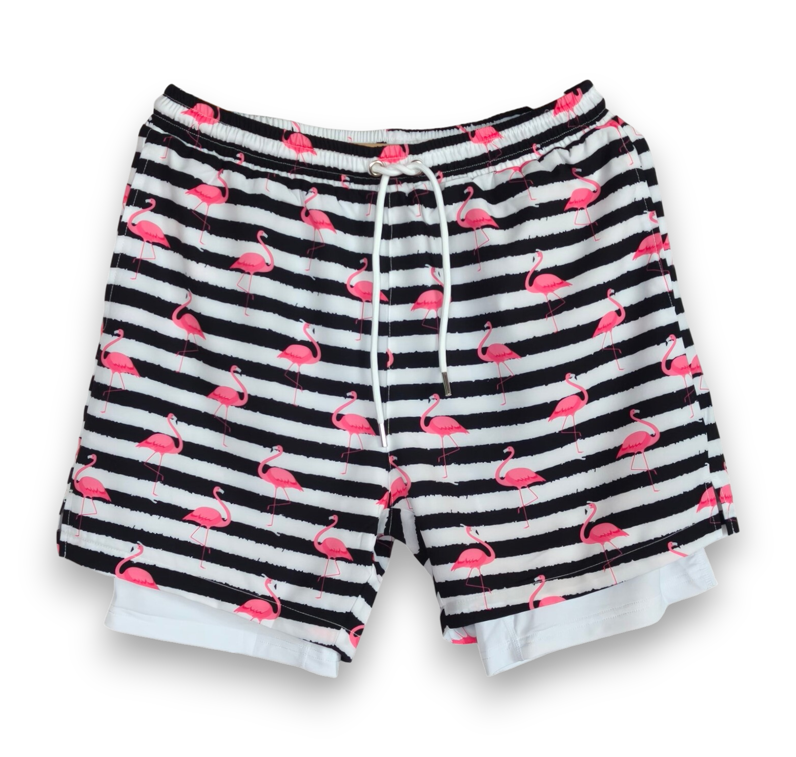 Buy Varkomz Shorts Online in Qatar Flamingo Shorts with Inner Tights ...