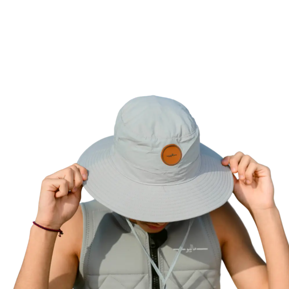 Malibu Bucket Hat - Light grey - varkomz